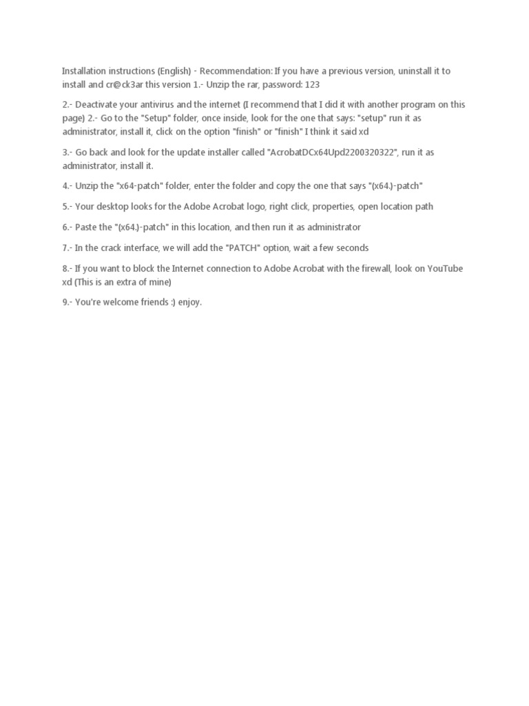 Installation Instructions | PDF