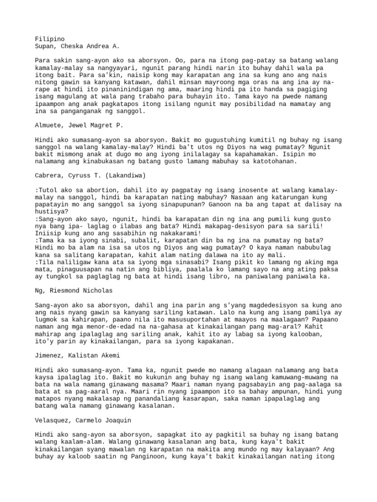 Filipino Talata | PDF