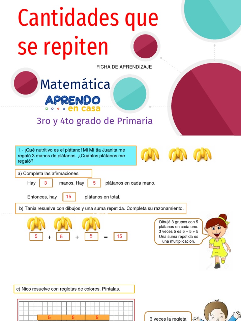Cantidades Que Se Repiten | PDF