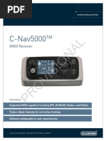 CNAV - C-Nav GNSS Correction Services | PDF | Communications Satellite ...