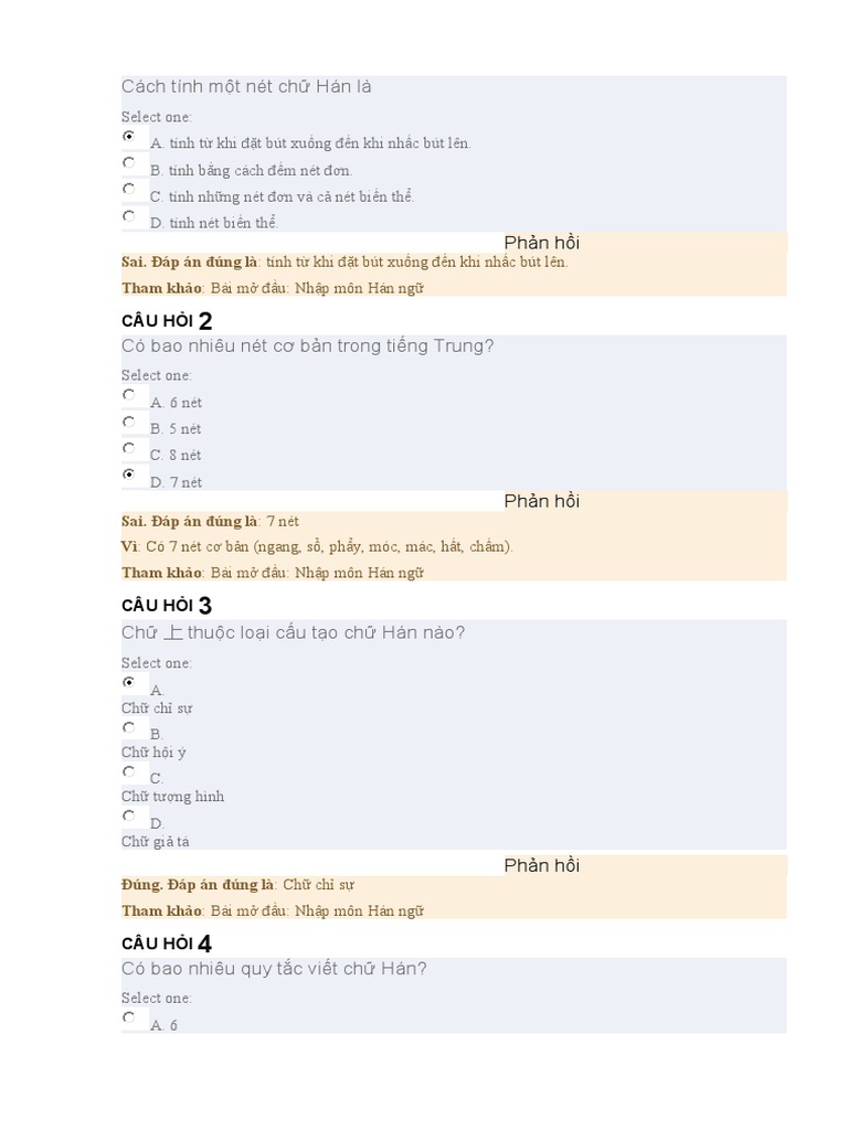 BTGK1 - Tieng Trung | PDF