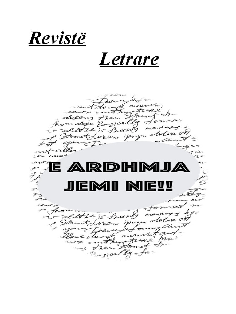 Projekti I Letersise | PDF
