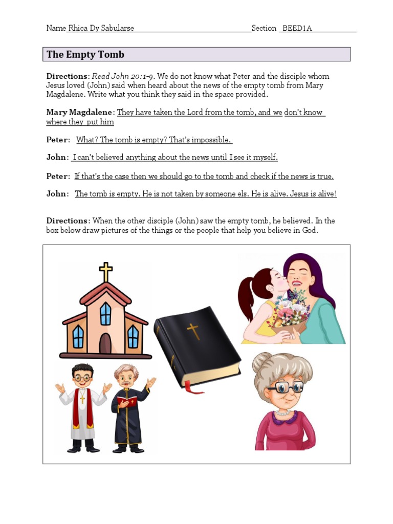 The Empty Tomb | PDF