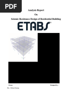 STRUCTURAL DESIGN Report | PDF | Structural Load | Bending