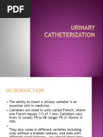Catheterization Checklist | PDF | Catheter | Urology
