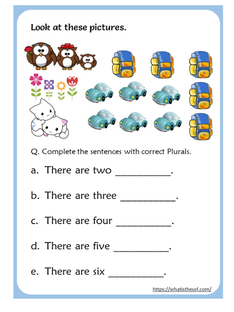 Grade 1 Worksheet | PDF
