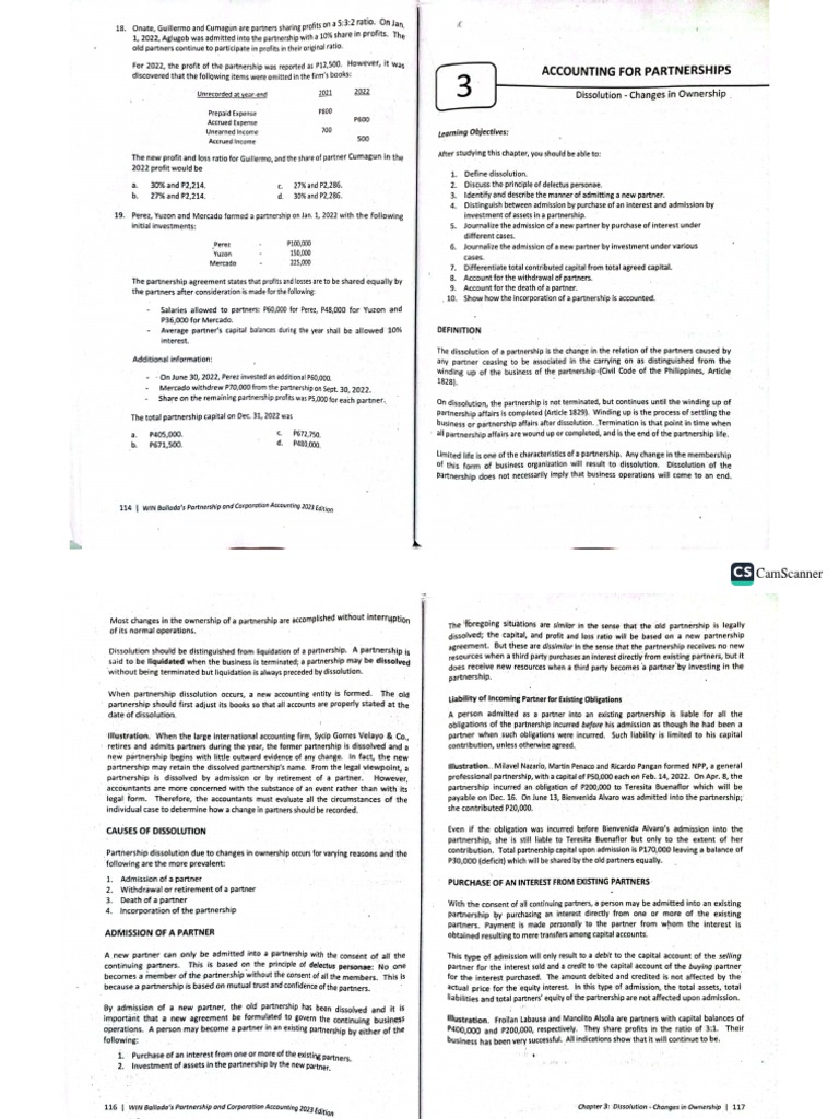 Partnership Liquidation Solutions | PDF