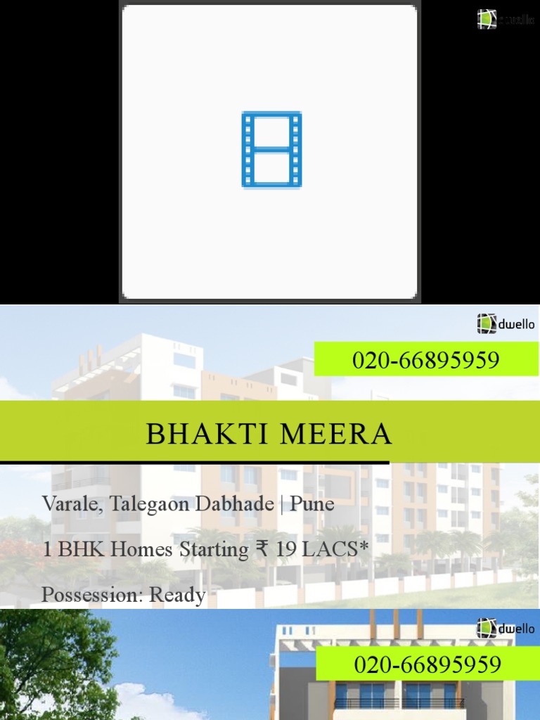 Bhakti Meera - 1 BHK Homes in Pune Dwello | PDF