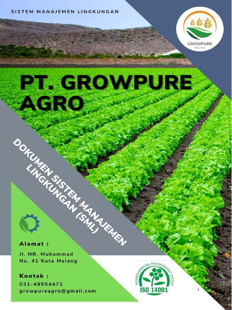 Kelompok 1_Dokumen SML PT Growpure Agro | PDF