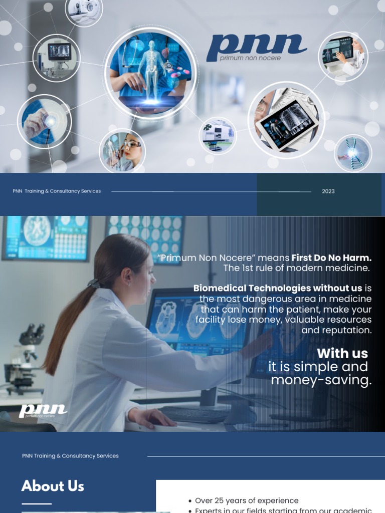 PNN Training & Consultancy Services | PDF | Hospital | Medical Device