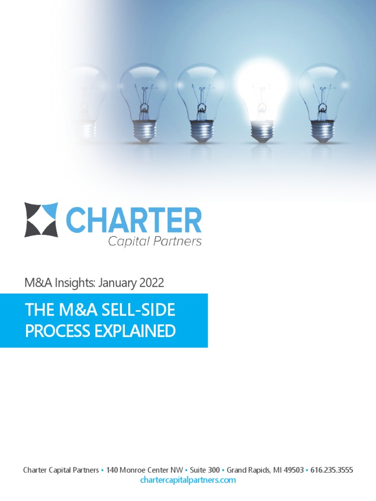 MA Sell Side Process Explained | PDF | Mergers And Acquisitions | Sales