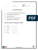Worksheet 4 MDAS | PDF