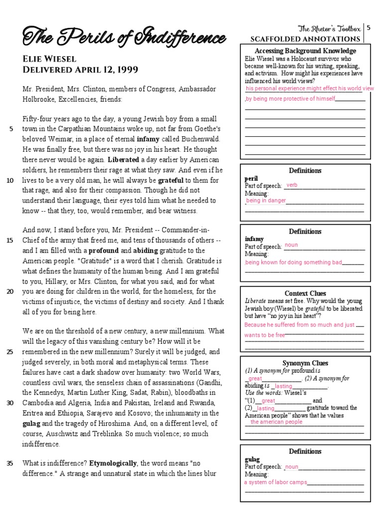 Kami Export - Celeste Hunt - March 28 To 29 Perils of Indifference Text ...