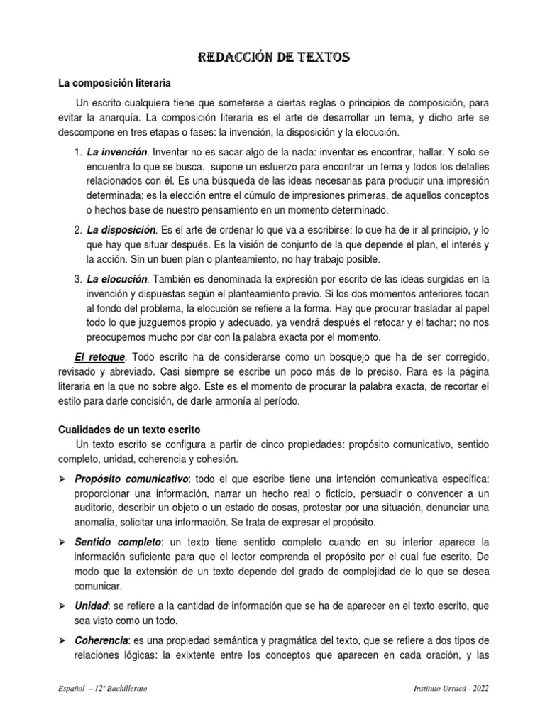Redacción de textos | PDF | Unicornio | Información