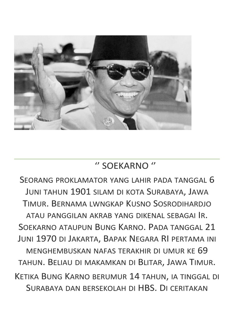 SOEKARNO | PDF