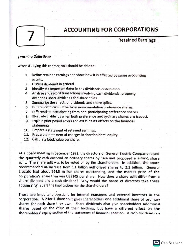 Parcor Chapter 7 Answer Key | PDF