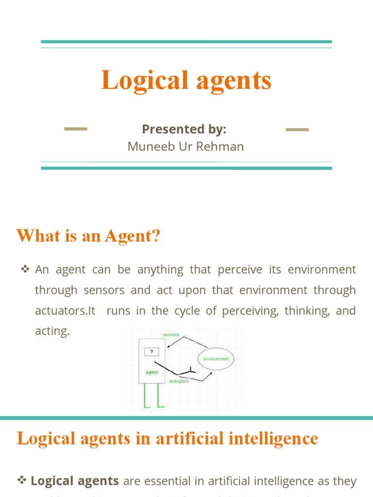Logical Agents | PDF | Logic | Knowledge Representation And Reasoning