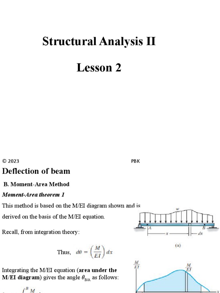 Lesson 2 - Structural Analysis II | PDF