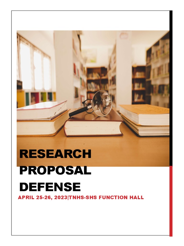 Research Proposal Defense Sequence1 | PDF