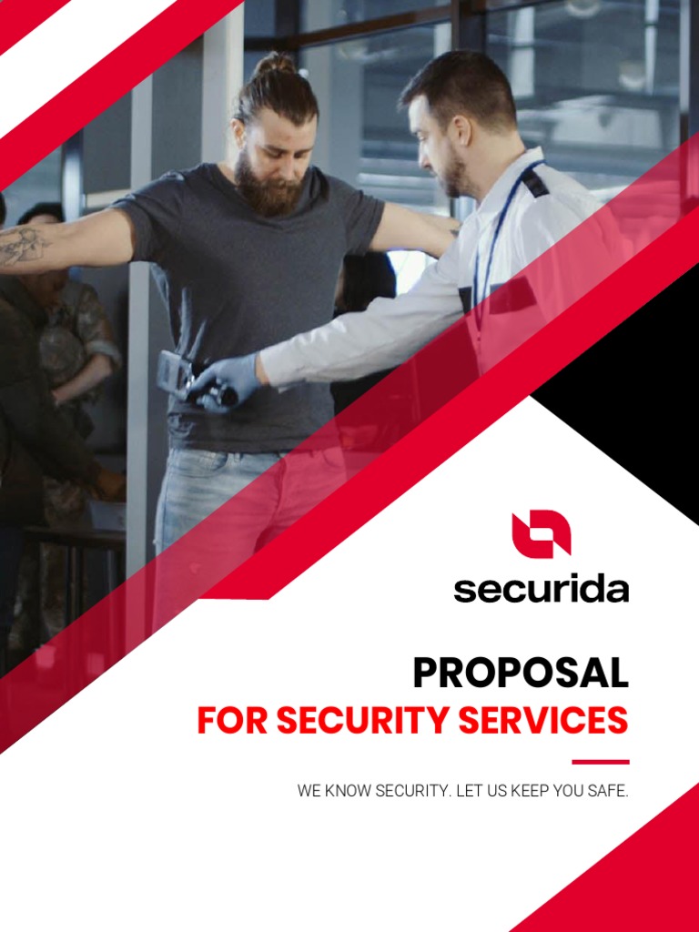 Securida Proposal For Security Services | PDF | Security Guard | Insurance