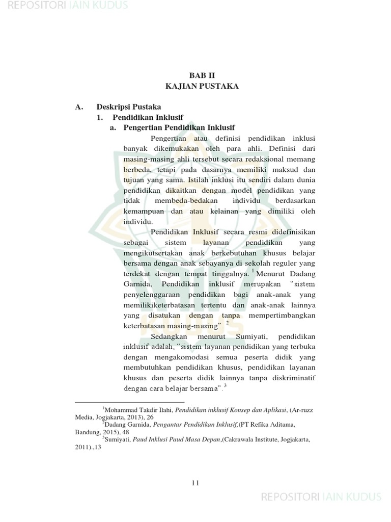 Pendidikan Inklusif | PDF