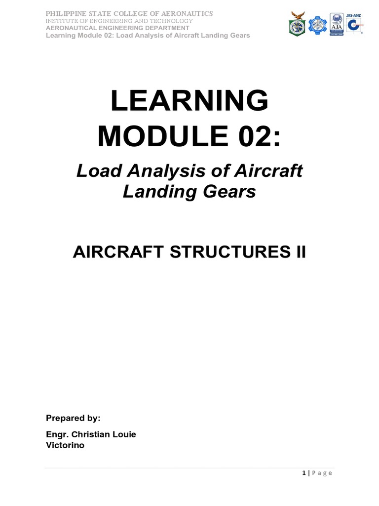 Module No. 2 Prelim Amt 421 | PDF | Landing Gear | Aircraft