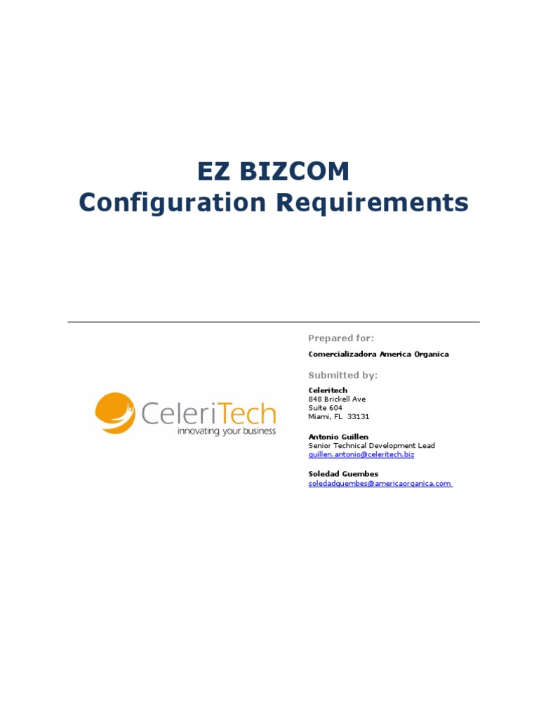 Ebizcom Organica | PDF | Computer Science | Communication