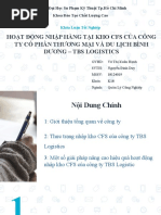 Quy Trình Kho TCS | PDF