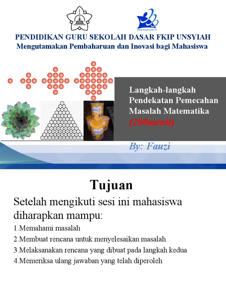 2.PPT. Langkah-Langkah PM. Math | PDF
