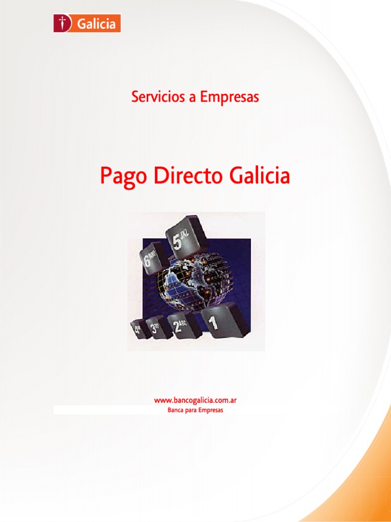 Diseño de Pago Directo - Empresas 6 Dígitos | PDF | Finanzas personales ...