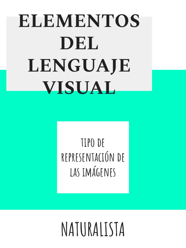 Elementos Del Lenguaje Visual | Descargar gratis PDF | Color | Percepción visual