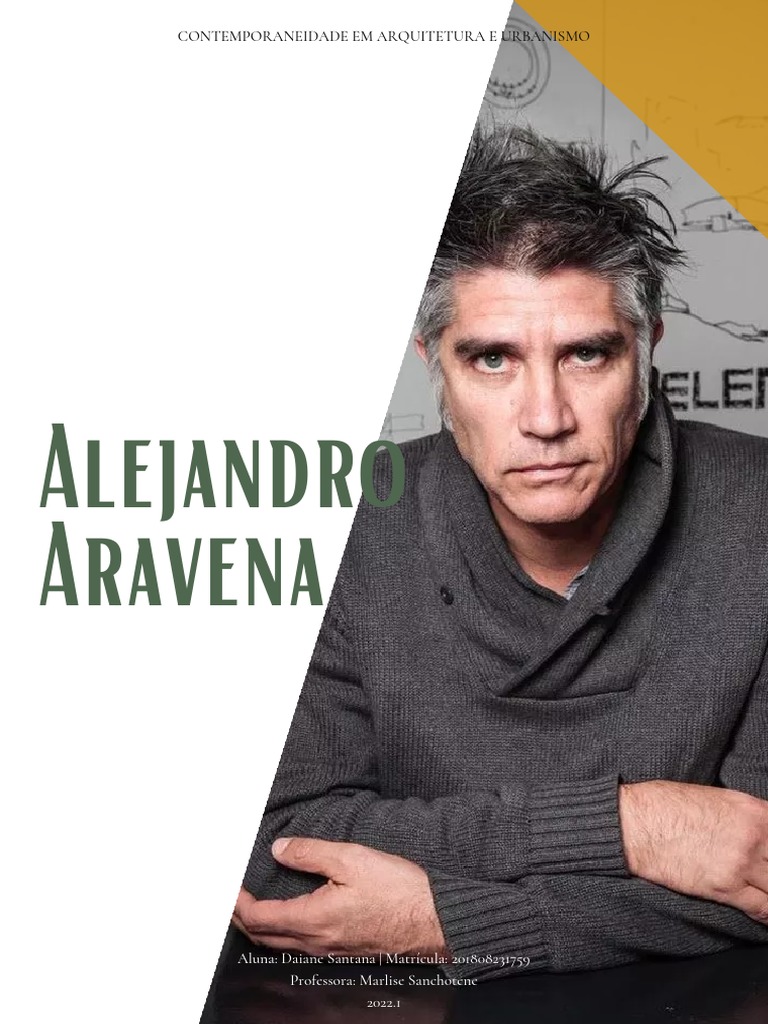 Revista Alejandro Aravena | PDF | Chile | Urbanismo