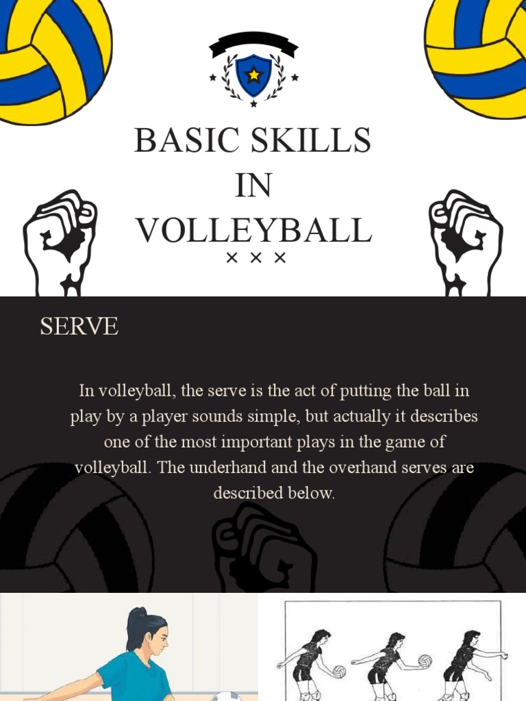 Essential Volleyball Skills Explained | PDF | Volleyball | Anatomical ...