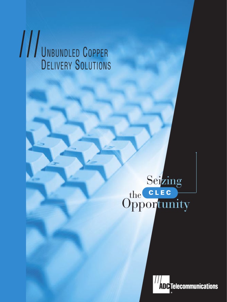 Unbundled Copper | PDF | Service Industries | Computing
