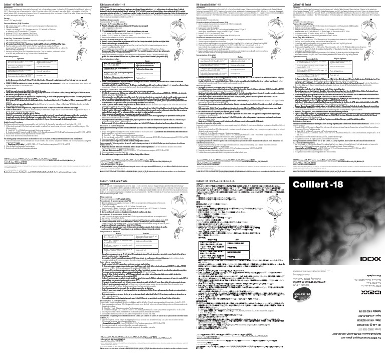 Colilert 18 PKG Insert | PDF | Prokaryota | Organismes