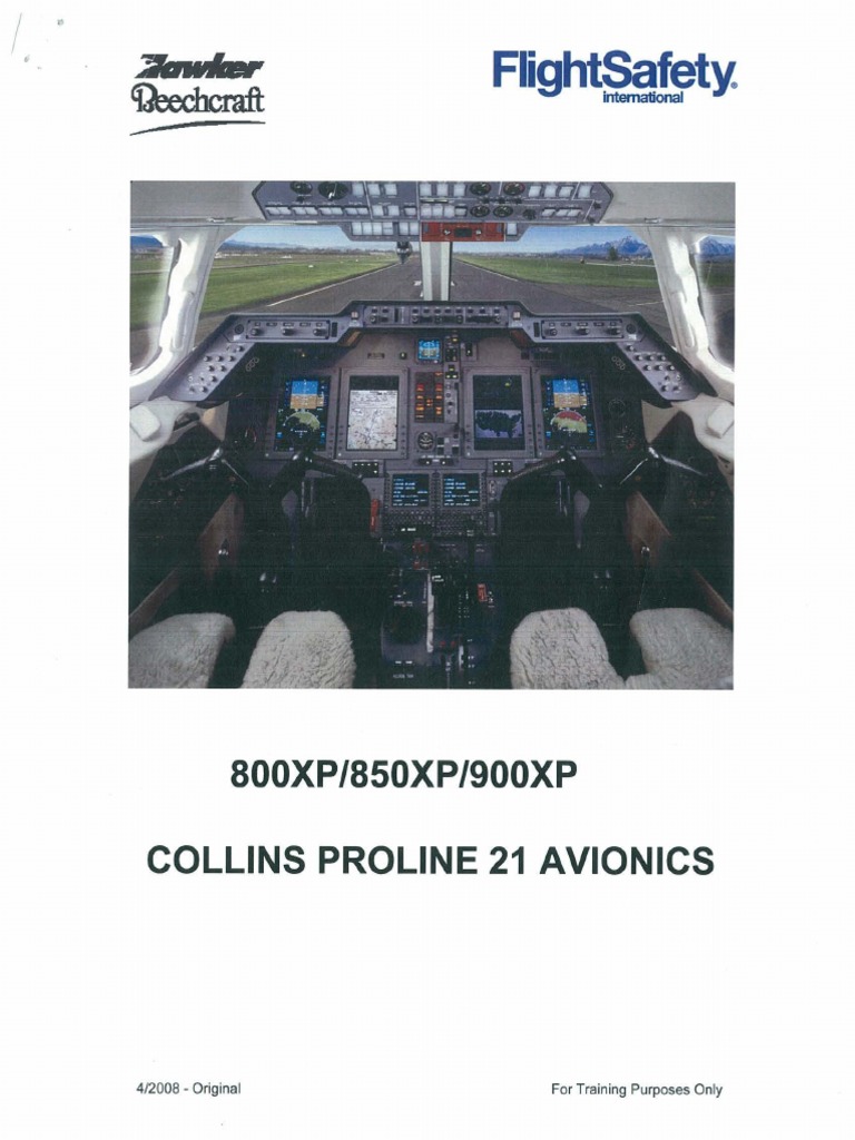 Collins Proline 21 PFD and MFD Displays for Hawker 800XP/850XP Aircraft ...