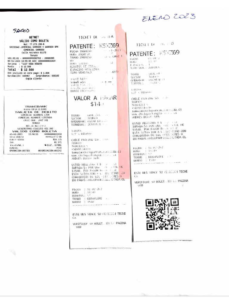 Respaldo Rendiciones 71-86 | PDF