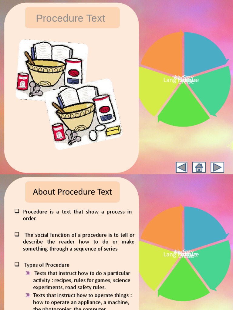 Procedure Text | PDF | Ice Cream | Food And Drink