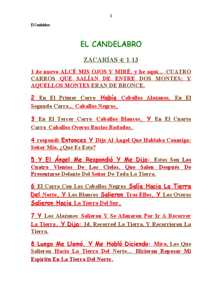 El significado del candelabro: La promesa de la provisión divina para ...