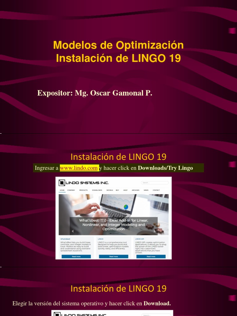 1 - Instalación de LINGO 19 | PDF