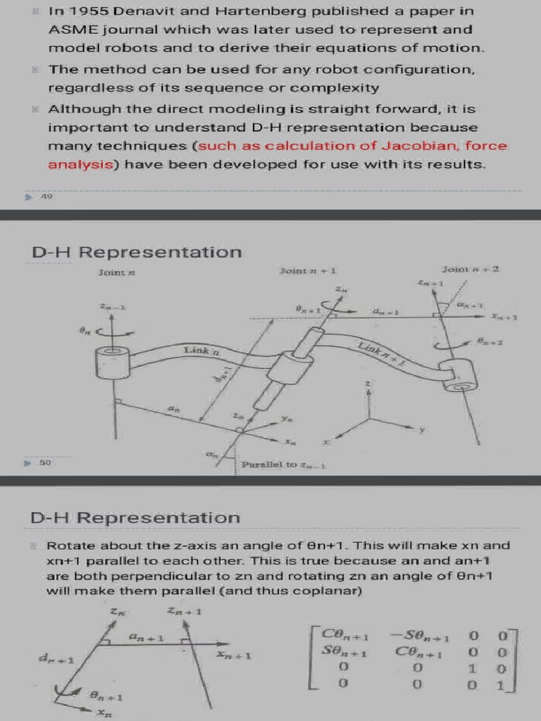DH Representation | PDF | Applied And Interdisciplinary Physics ...