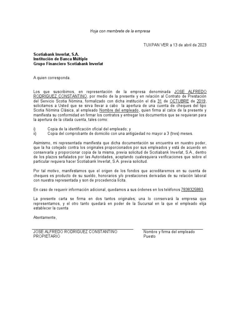 Scotiabank Inverlat, S.A. Institución de Banca Múltiple Grupo ...