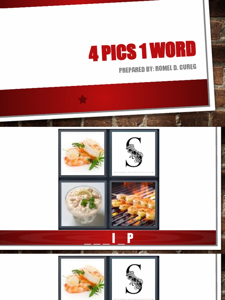 4 Pics 1 Word | PDF