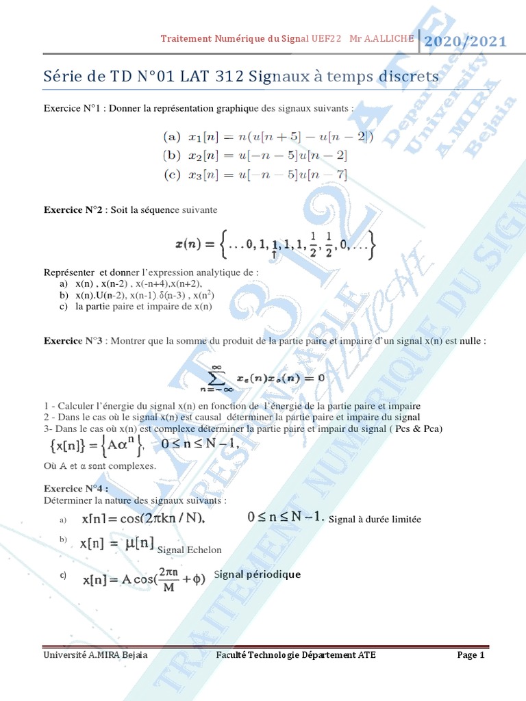 Binder1 2 | PDF | Traitement numérique du signal | Informatique