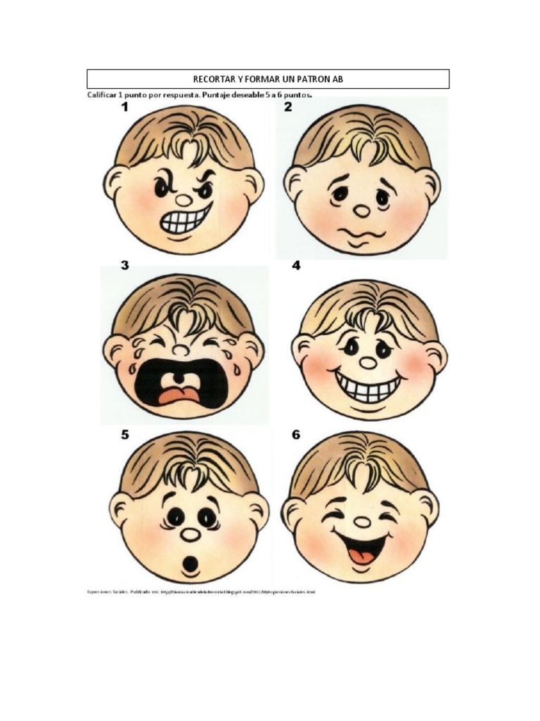 gestos fACIALES | PDF