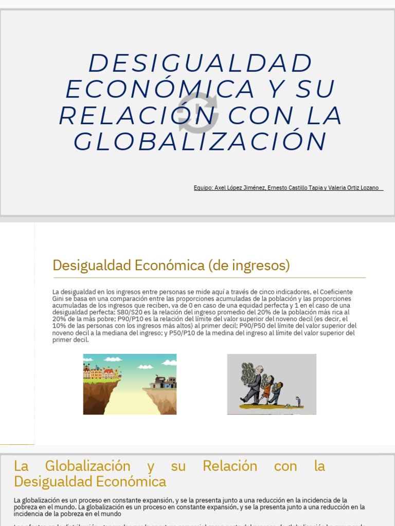 Desigualdad Económica Y Su Relación Con La Globalización | Descargar gratis PDF | Desigualdad ...