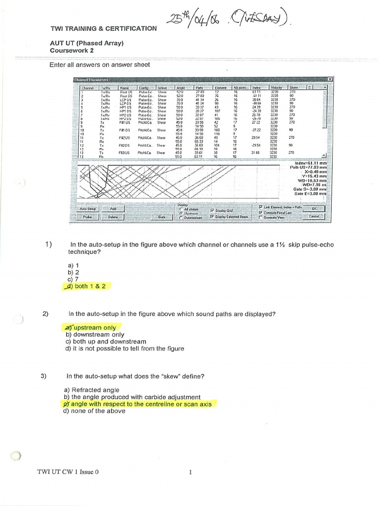 AUT Theory Paper-1 | PDF