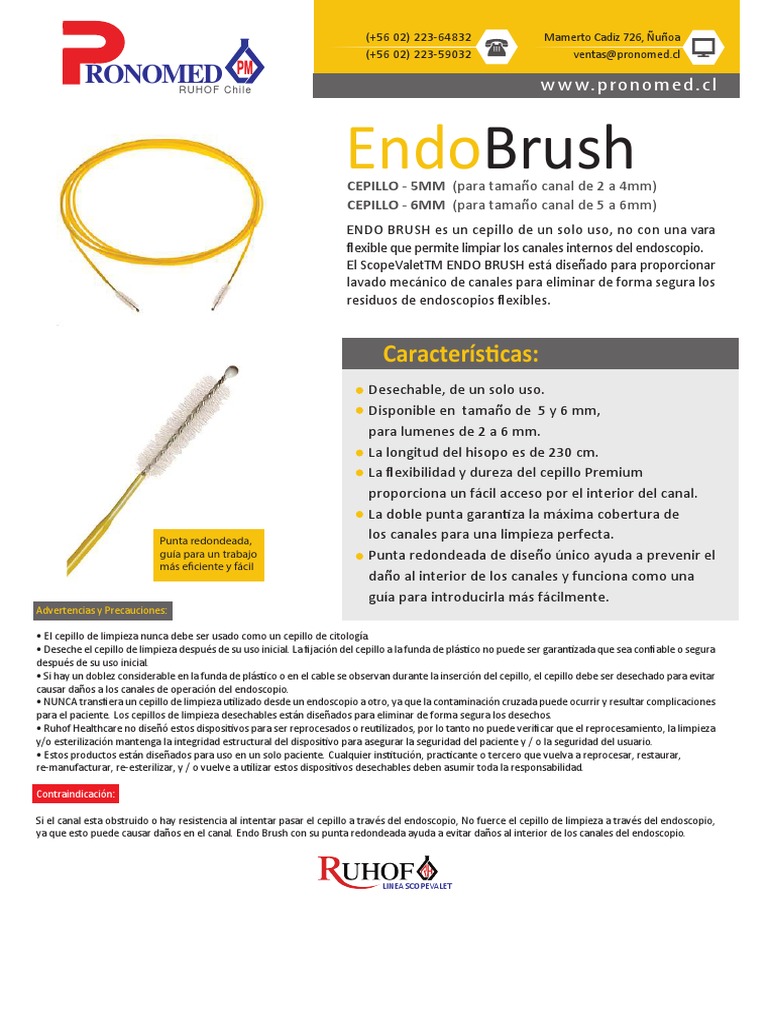 ENDOBRUSH_F._TÉC._-_CE | PDF | Endoscopia