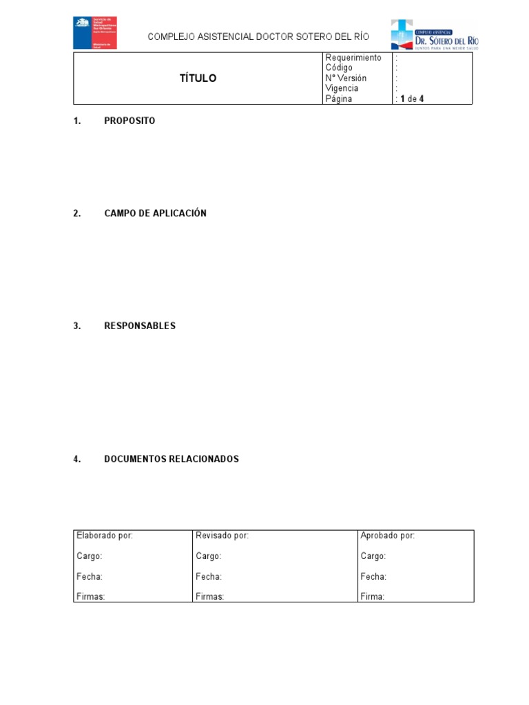 Formato Protocolo | PDF
