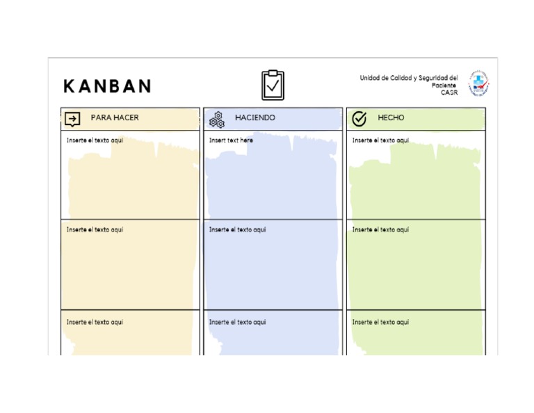 Tablero Kanban DIBUJO | PDF